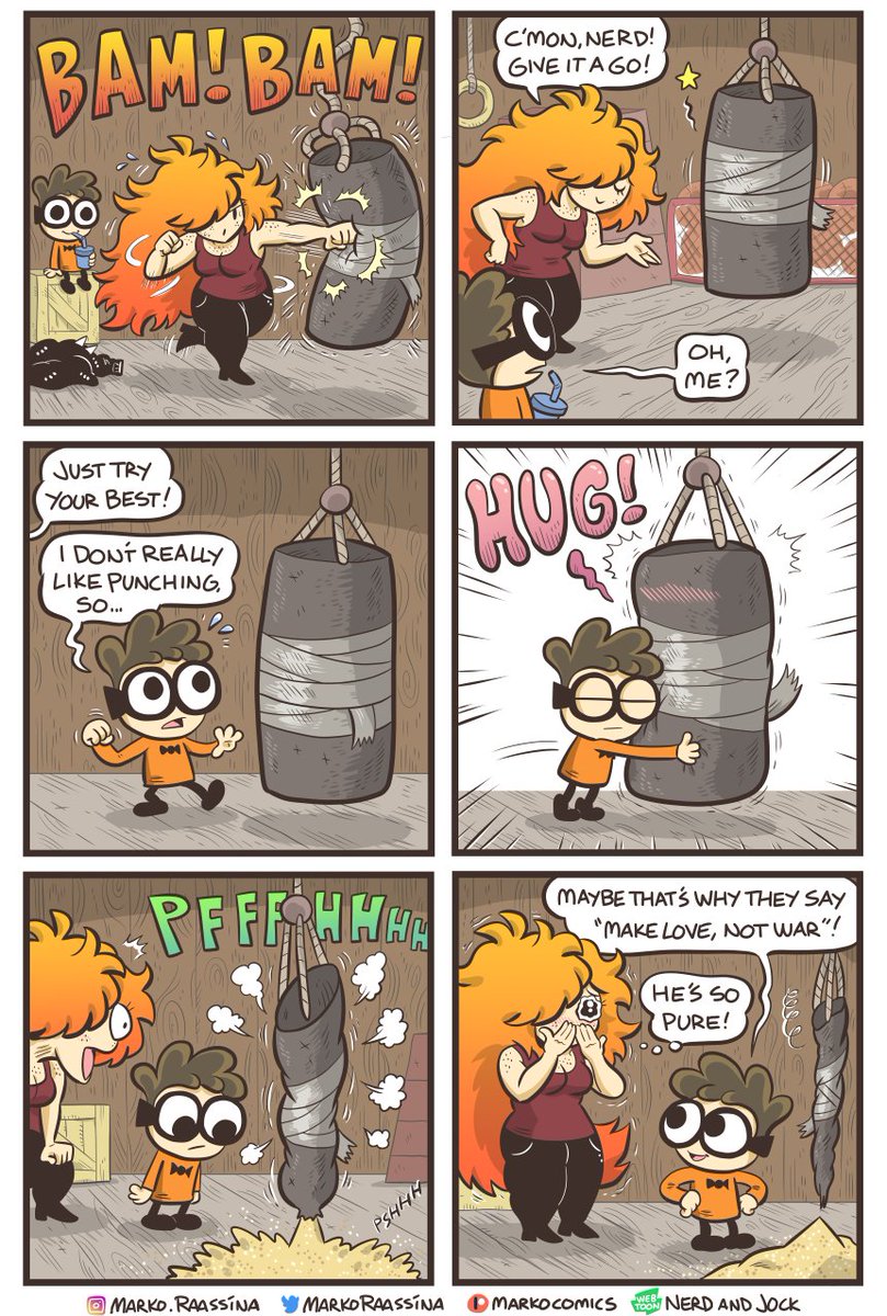 「Nerd and Jock 196」Marko (Nerd and Jock Comics)の漫画