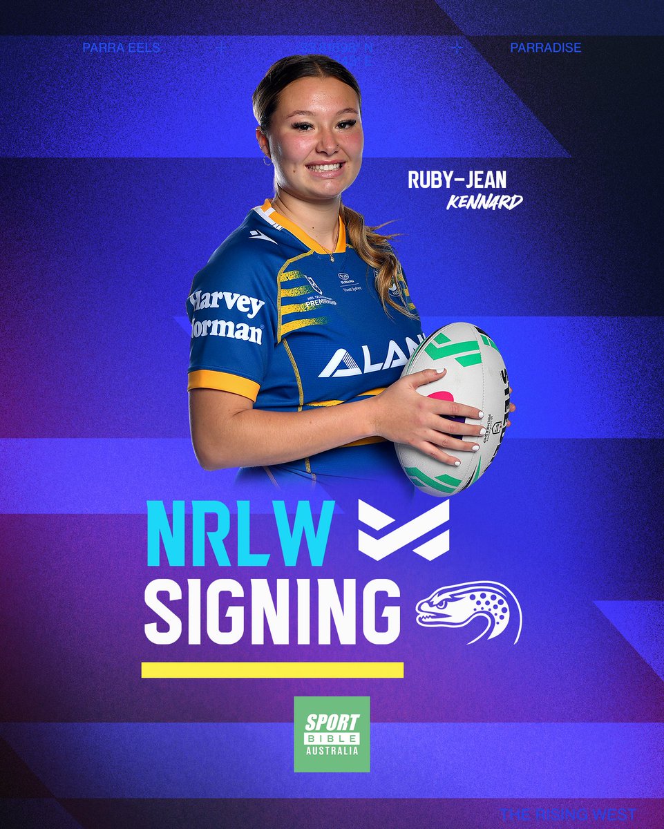 Parramatta Eels on Twitter: "Local junior Ruby-Jean Kennard recommits to our #NRLW side! 💙💛 ...