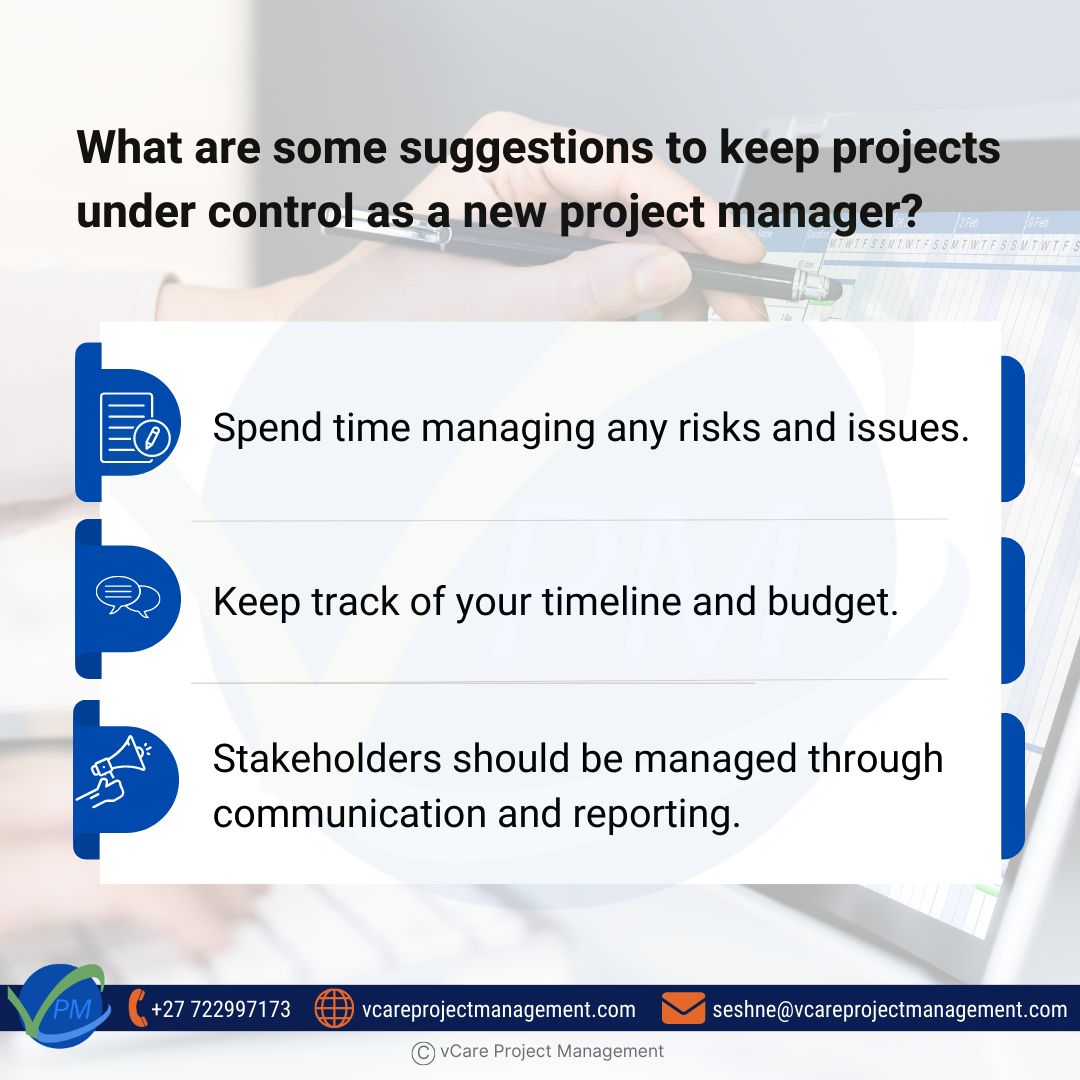 vCare Project Management on Twitter: "What are some suggestions to keep projects under control ...