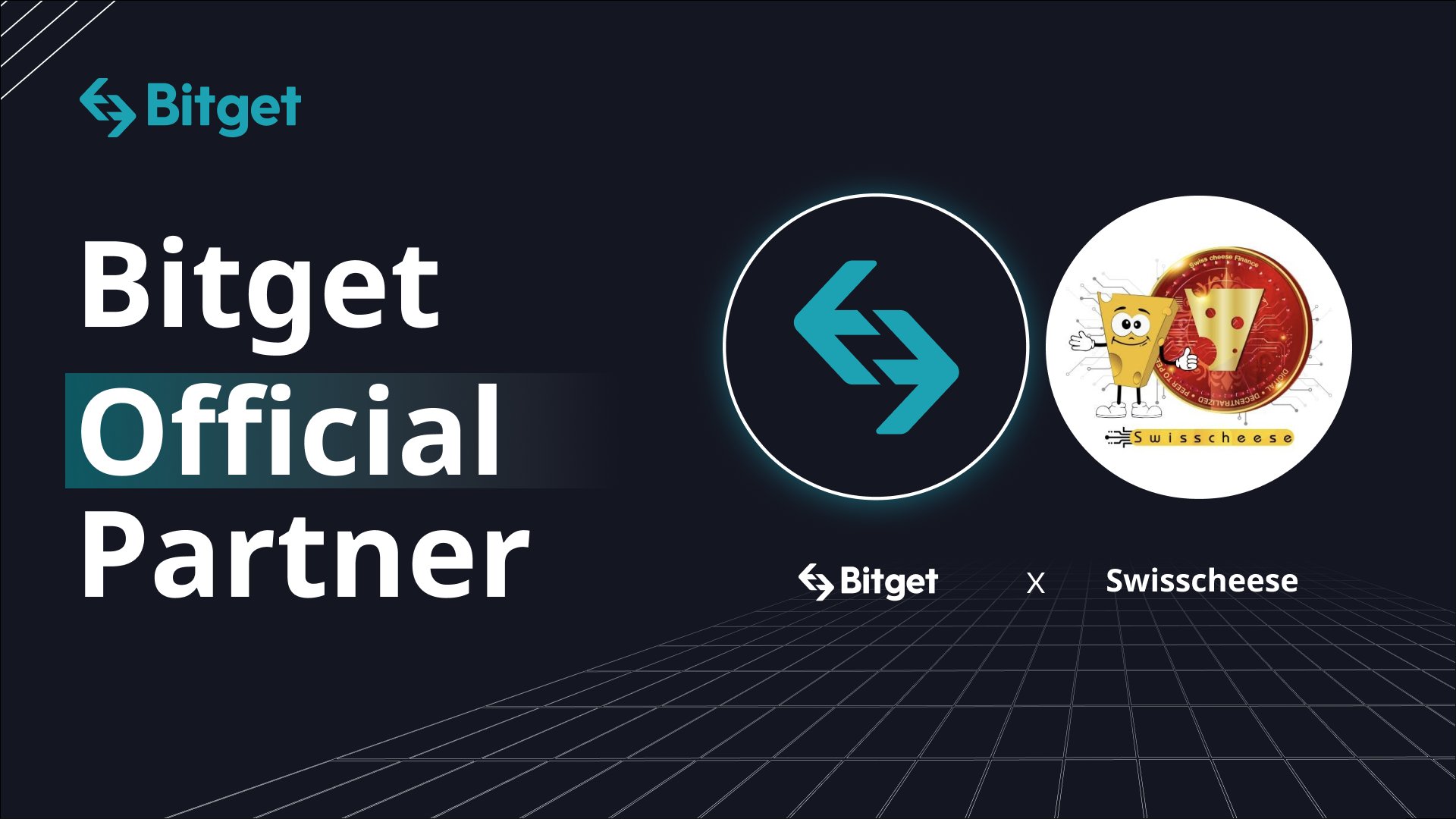 Bitget on Twitter: "We're thrilled to partner with @Swisscheese_fn, the world's first ...