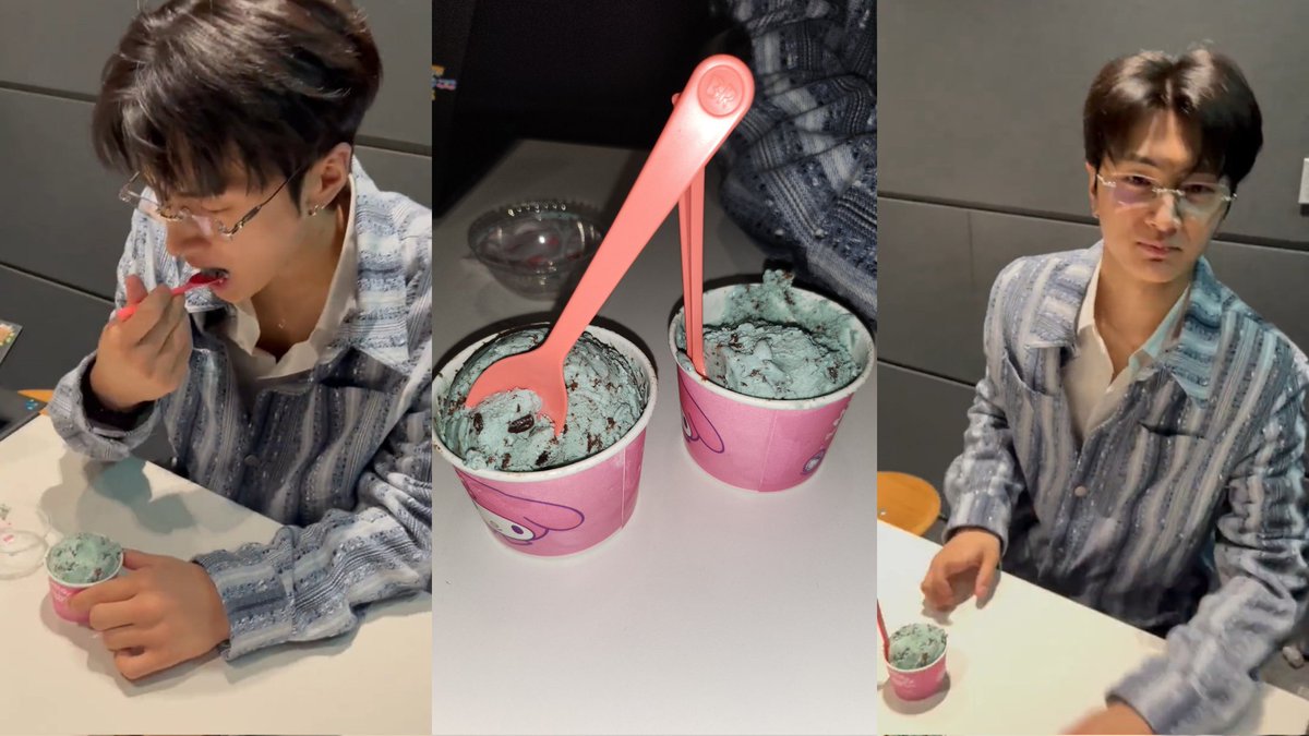 ً ️‍🔥 on Twitter: "sunoo selca, sunoo eating mint choco with jay, sunoo tiktok with hanbin ...