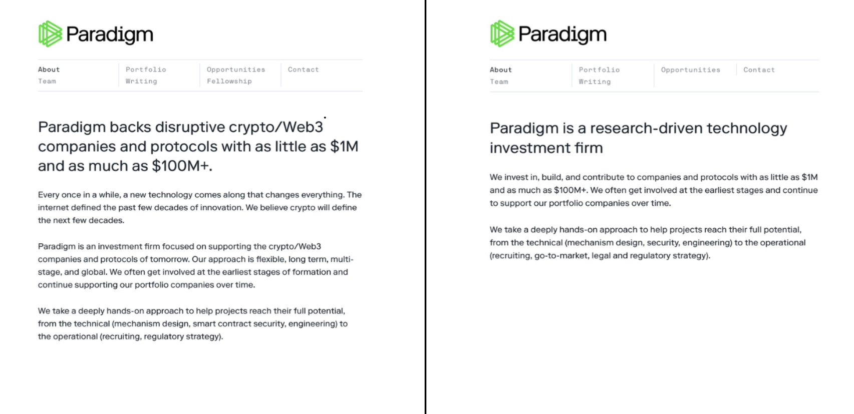 Milk Road on Twitter: "JUST IN: Crypto VC firm Paradigm is shifting its ...