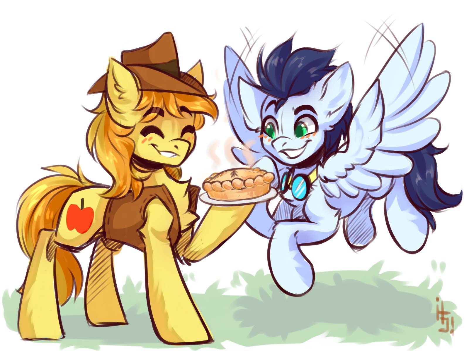 Rarity And Braeburn