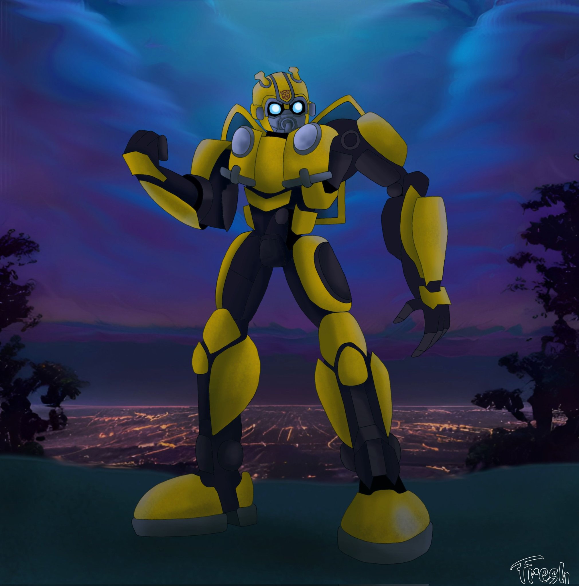 Transformers Animated Bumblebee