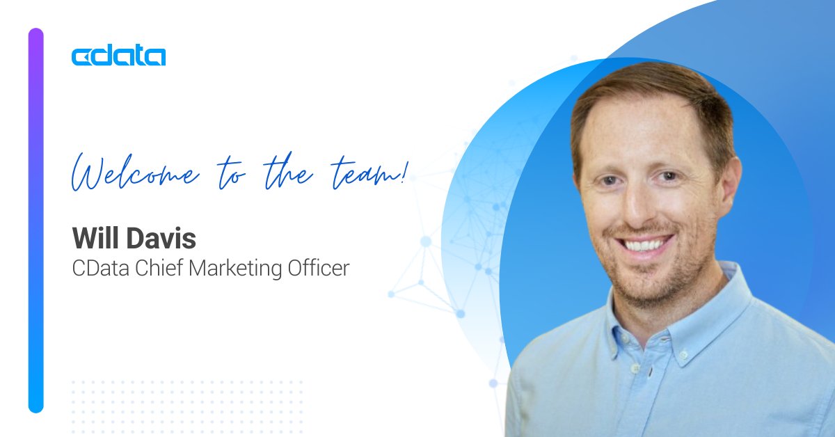 CData Software on Twitter: "CData is proud to announce the appointment of Will Davis as Chief ...