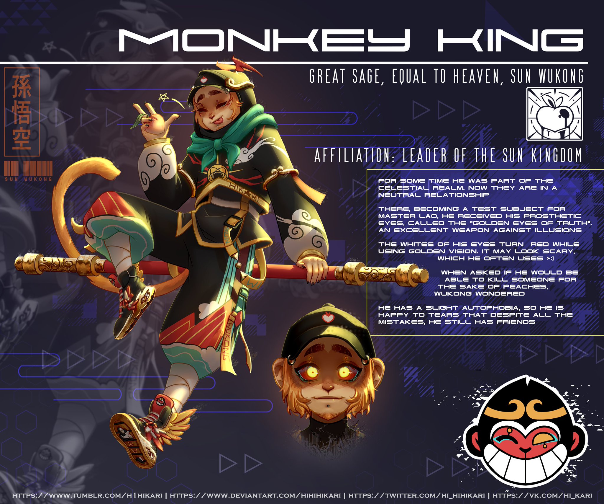 hihihikari on Twitter: ""MONKEY KING OUT!😎👍💥" (2/3) Royalty duo is undoubtedly dazzling, but let ...