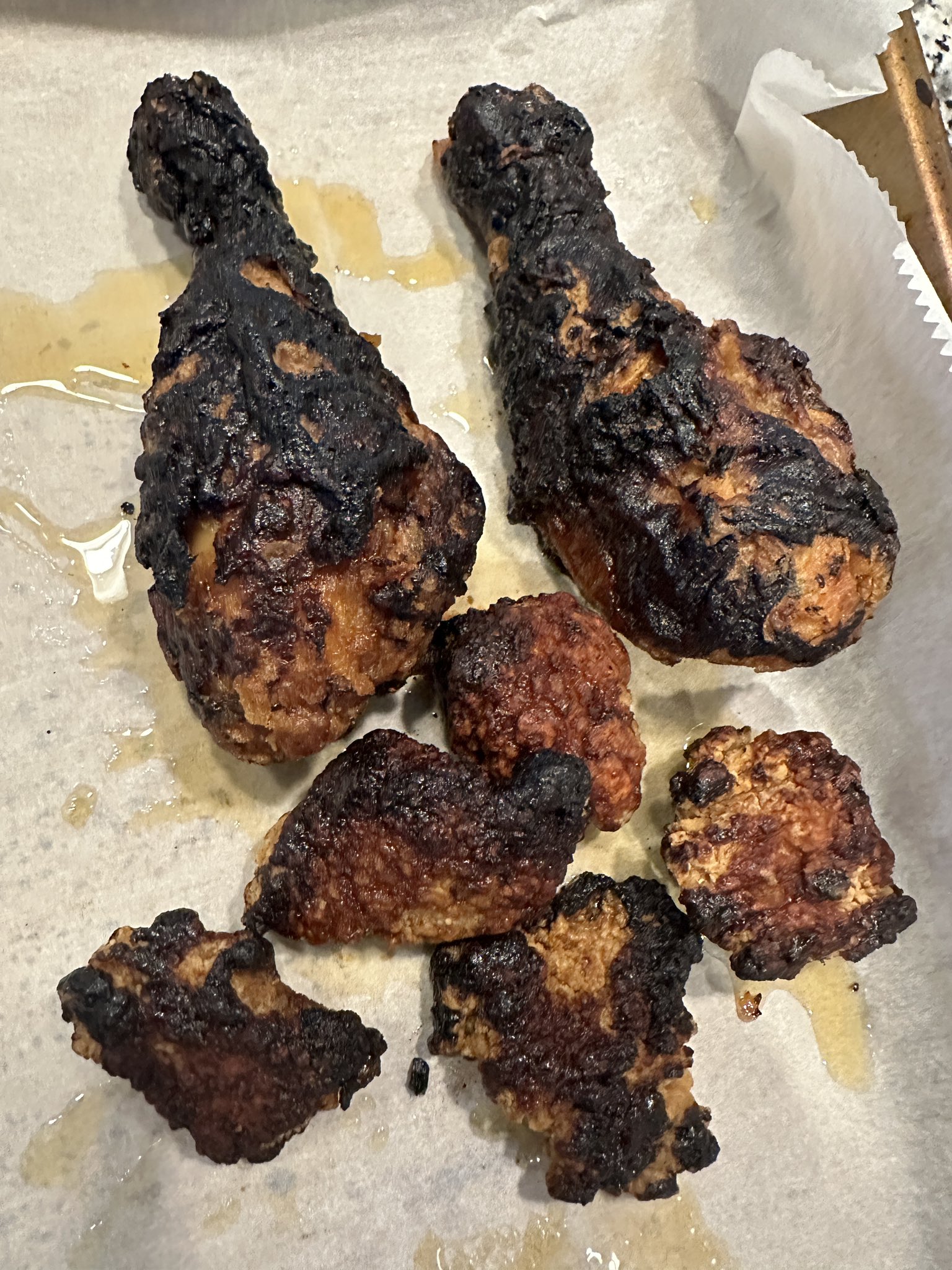 Burnt Chicken
