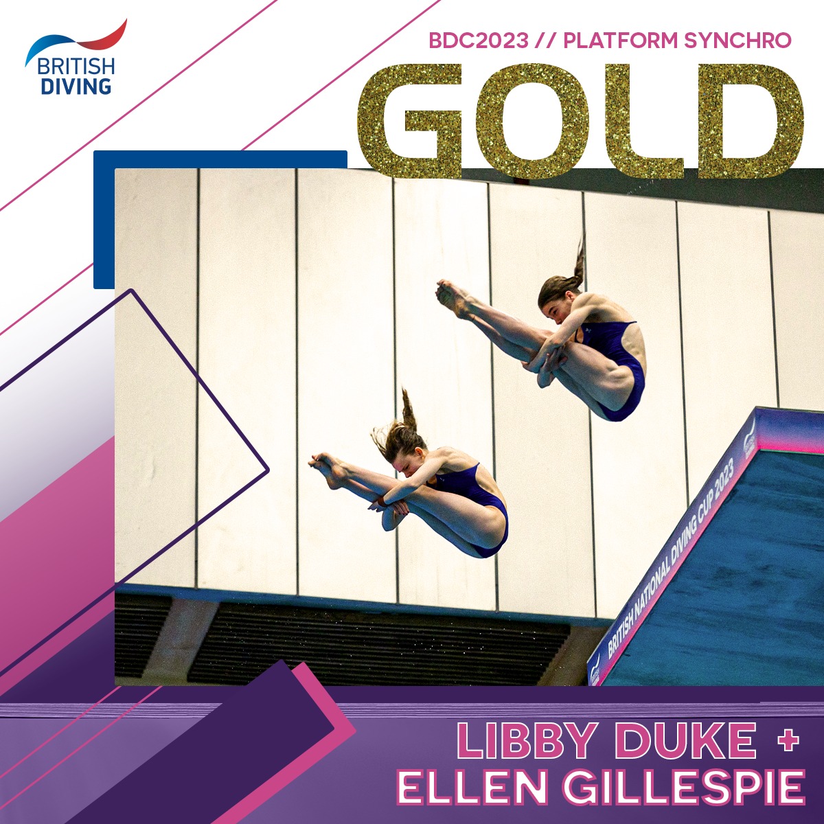 British Swimming on Twitter: "Kicking off #BDC2023 with Women's Platform Synchro gold for Libby ...
