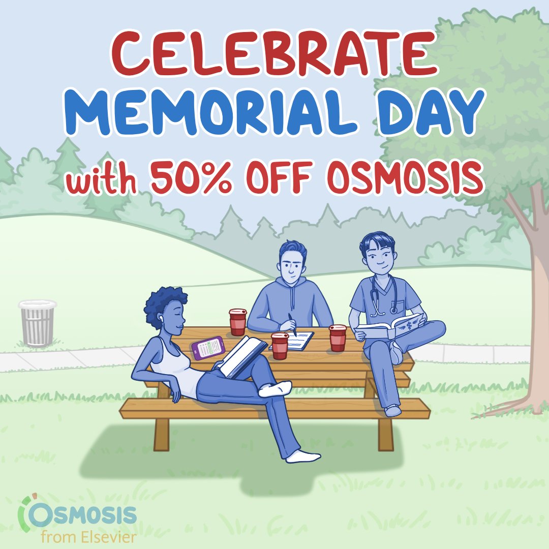 Osmosis from Elsevier on Twitter: "Add Osmosis to your picnic spread for 50% off! With our ...