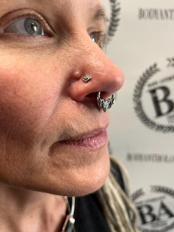 Diamond Spider Bite Piercing