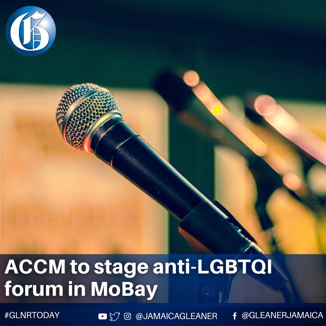 Jamaica Gleaner on Twitter: "Advocacy group, the Association of Christian Communicators and ...