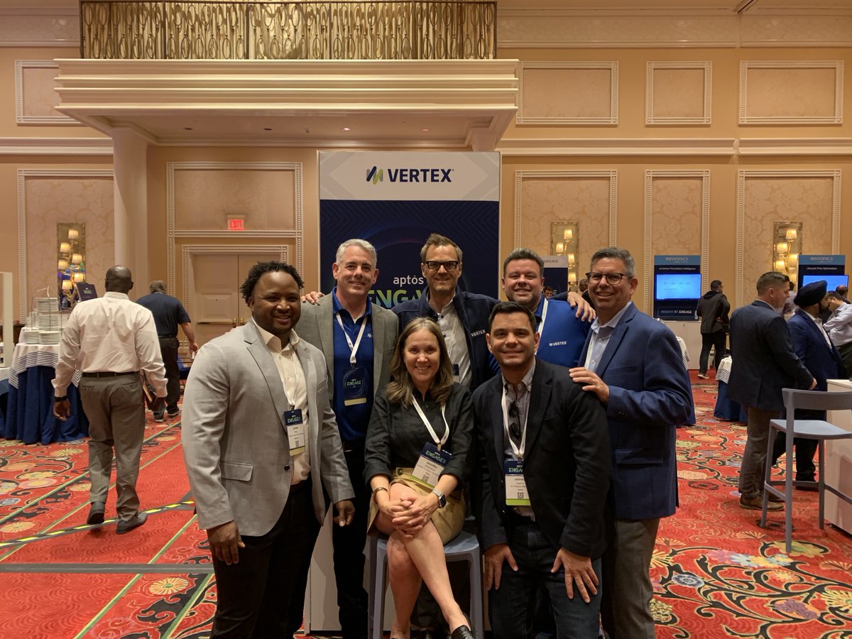 Vertex Inc. on Twitter: "Earlier this week, our #retail team participated in @Aptos_Retail’s # ...