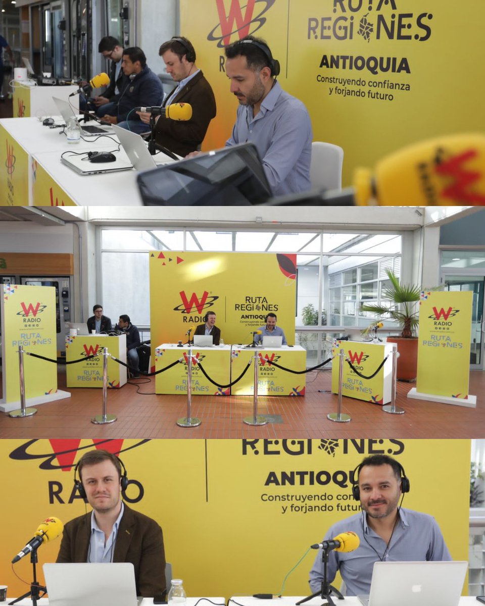 W Radio Colombia On Twitter Rutaregionesantioquia El Equipo De W