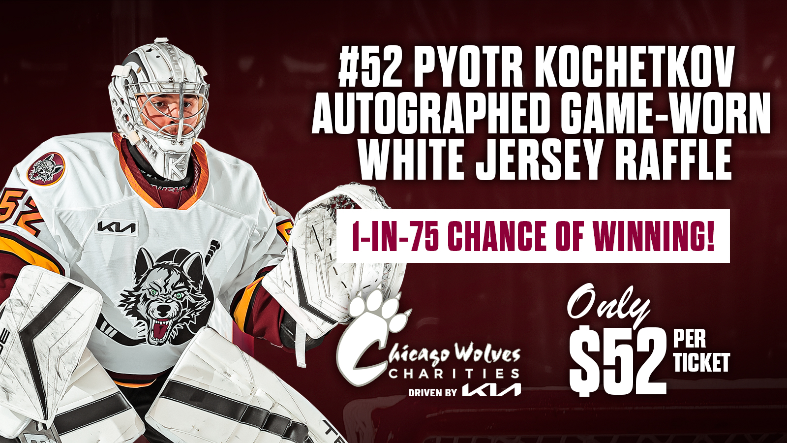 Chicago Wolves on Twitter: "⭐PYOTR KOCHETKOV JERSEY RAFFLE⭐ Dress like Pyotr, score like Pyotr ...