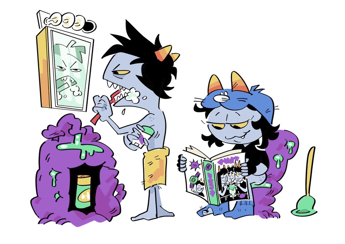 Karkat & Nepeta in: Daily KatNep (@DailyKatnep) さんのイラスト・マンガ作品まとめ (32 件 ...