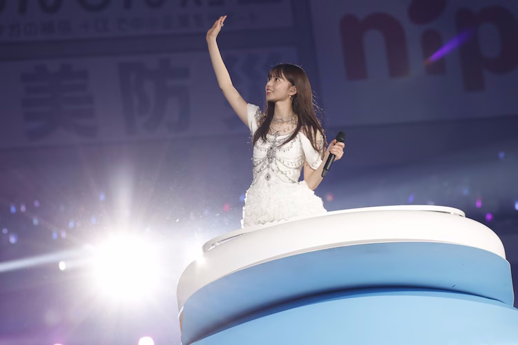 J-Pop Project News on Twitter: "Asuka Saitō (24) held her graduation concerts at the Tokyo Dome ...