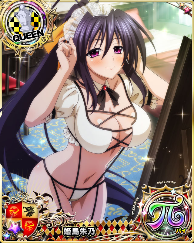 Highschool DxD Mobage Cards on Twitter: "[Bikini Maid II] Himejima Akeno https://hsdxdcards.mg ...