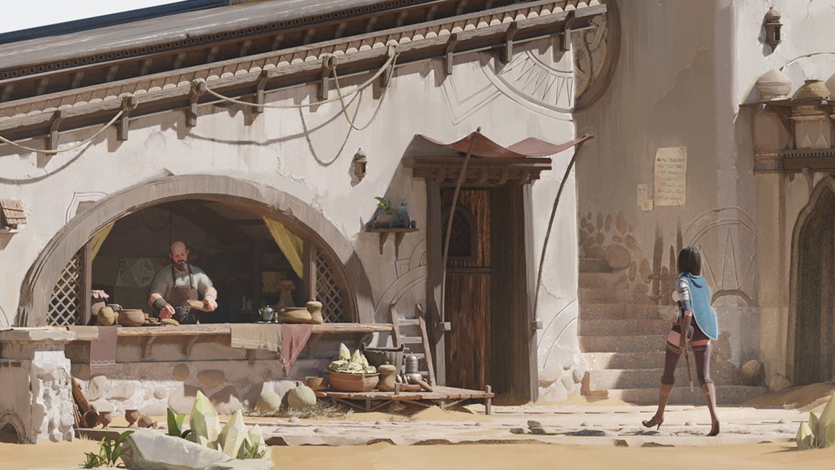 ArtStation.com on Twitter: "🌴 Find something new at 'Raab Bazaar' by huan yu. http://artstation ...