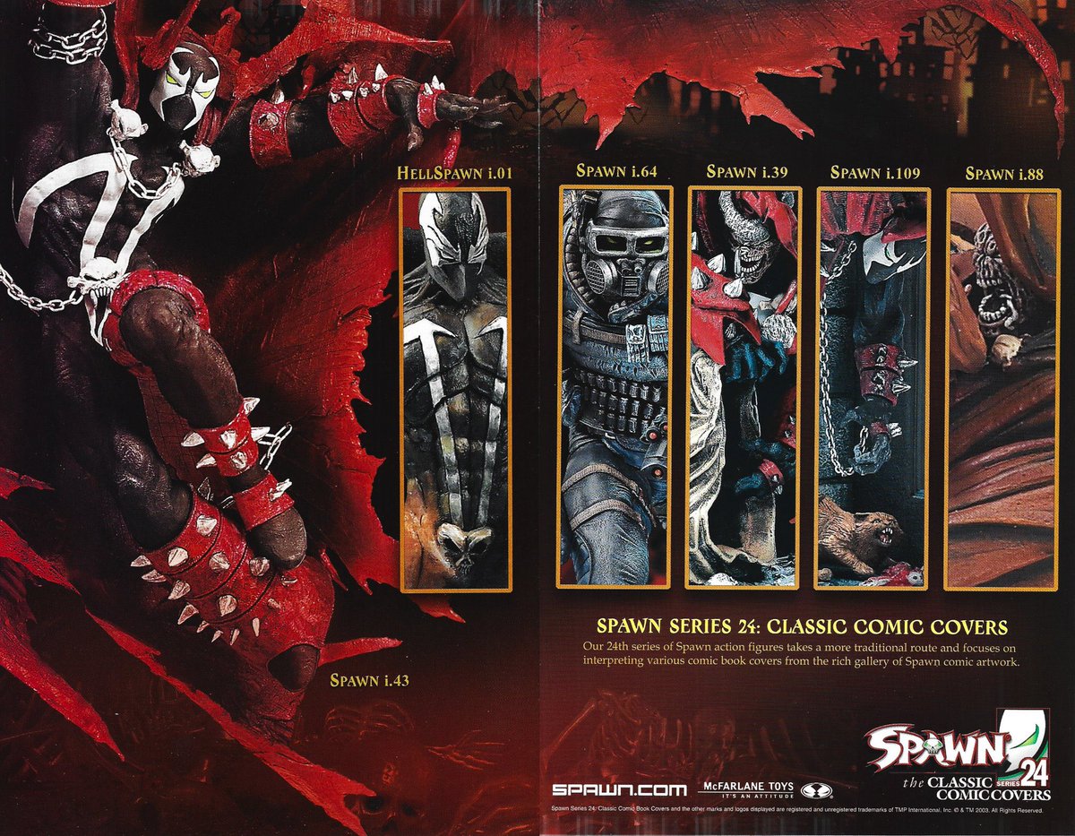 Daily Spawn Archive on Twitter: ""Our 24th series of Spawn action figures takes a more ...