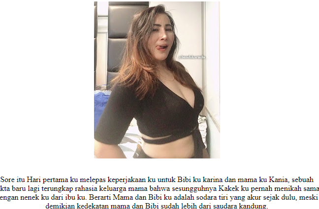JAV SUBINDO & Cerita Dewasa on Twitter: "𝐏𝐞𝐭𝐮𝐚𝐥𝐚𝐧𝐠𝐚𝐧 𝐁𝐢𝐛𝐢 𝐊𝐀𝐑𝐈𝐍𝐀 𝐃𝐚𝐧 𝐌𝐚𝐦𝐚 [𝐁𝐀𝐆𝐈𝐀𝐍 𝟒] Aku pun ...