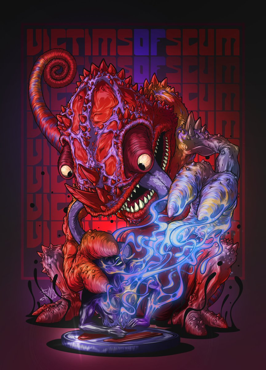 Froyd ART on Twitter: "🦎 The mint is LIVE!🔺 Grab your "Victim Of Scum" here 👇 https://joepegs ...