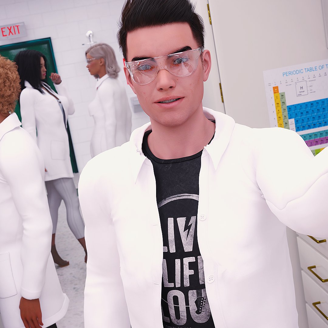 DrPinkCake on Twitter: "It's official. There's no way to look good wearing a lab coat. The ...