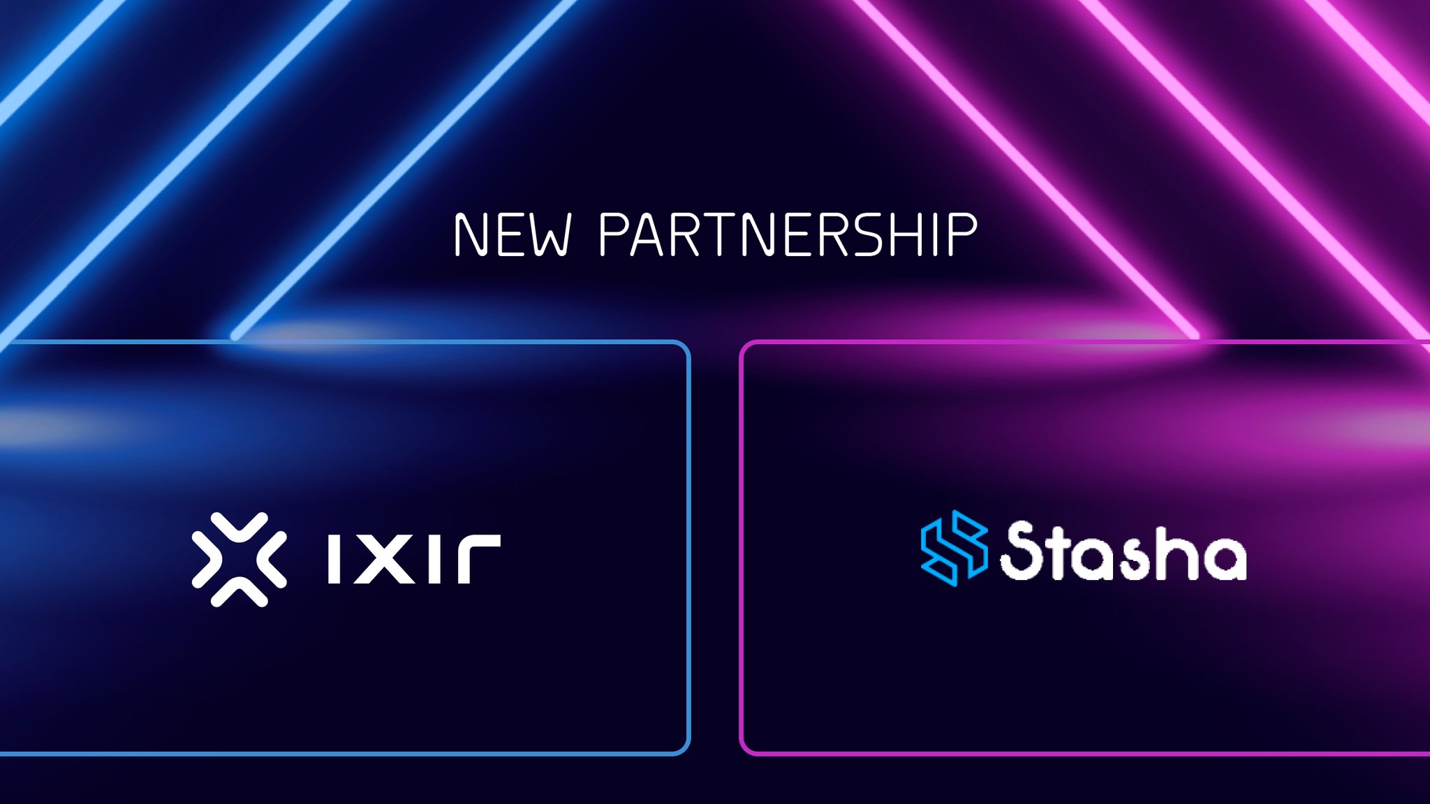 IXIRPAD on Twitter: "📣 IxirPad x @stashahq Partnership Announcement 📣 🎉 We happy to announce ...