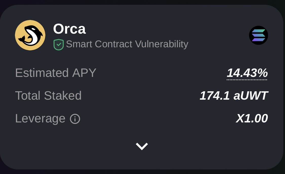 Amulet Protocol on Twitter: "Let’s continue our @orca_so appreciation day! 🧿🐋 If you stake $aUWT ...