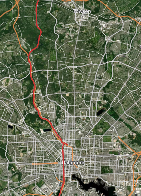 Baltimore's Red Line isn't the only major rail line we could see coming ...