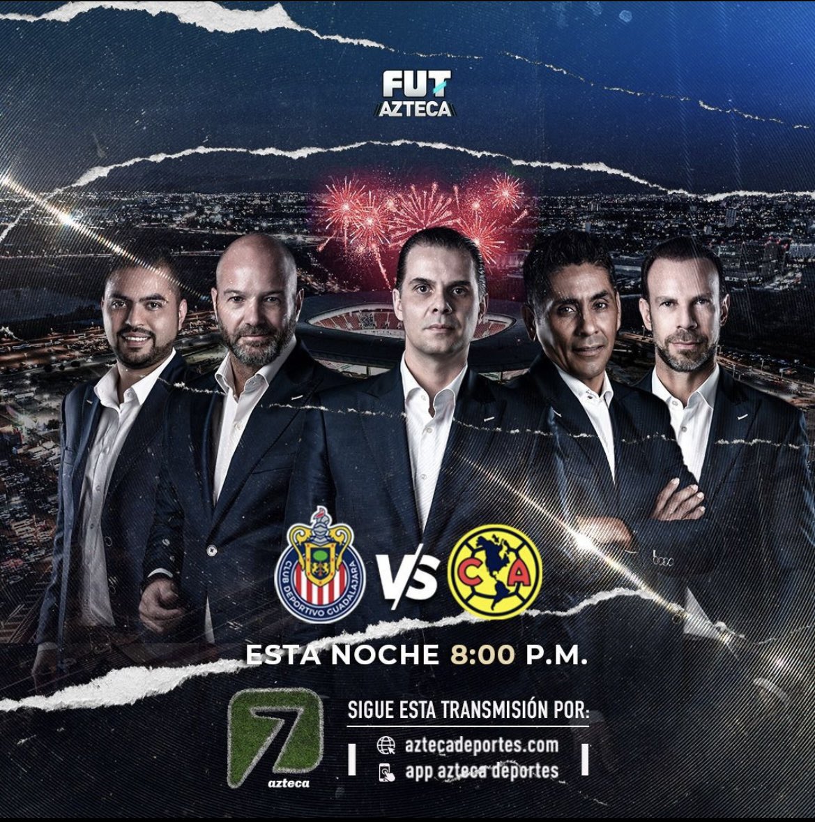 Azteca 7 on Twitter: "El primer capítulo se juega en el Estadio de las Chivas. 🤯 ¿Podrán sacar ...