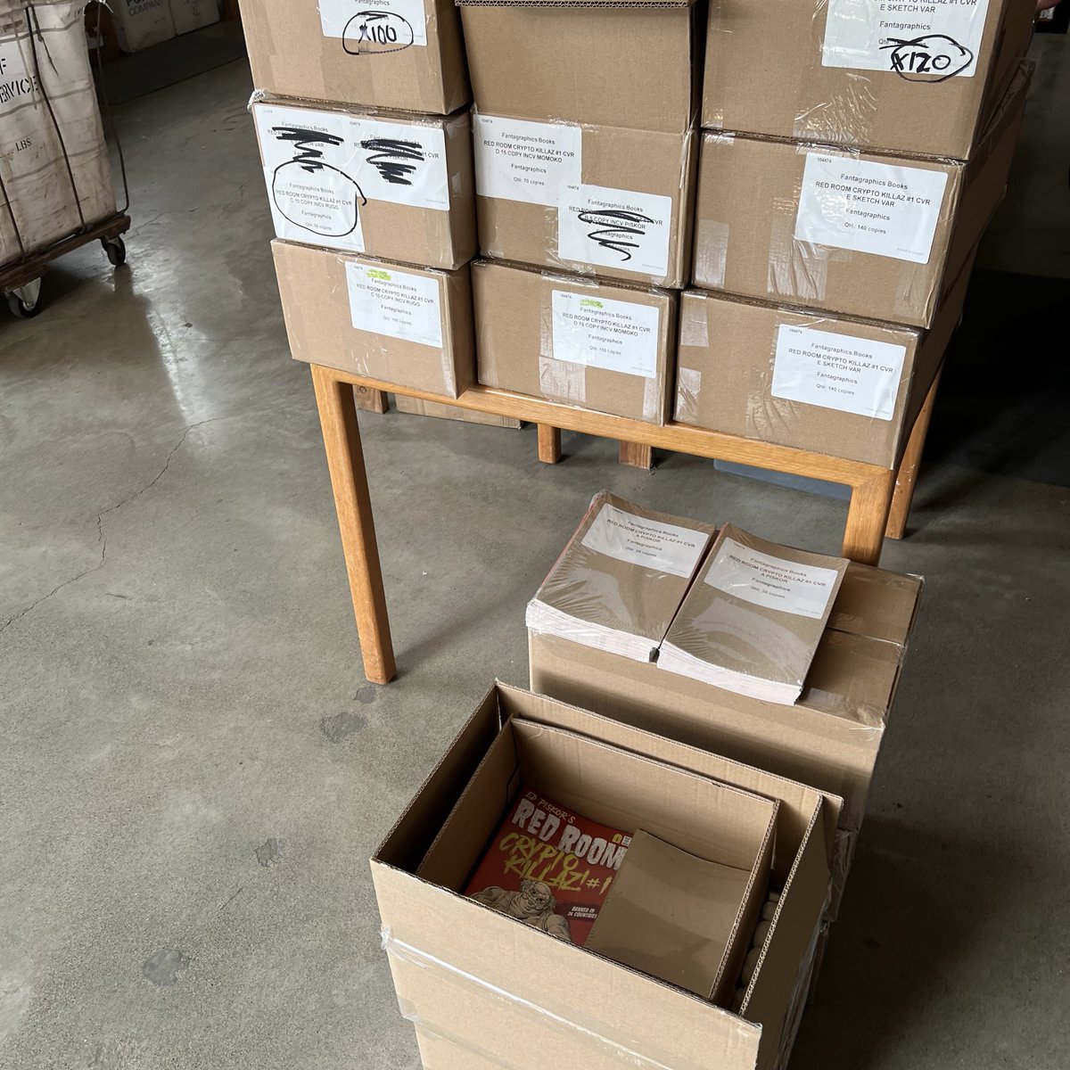 Fantagraphics on Twitter: "Red Room: Crypto Killaz #1 by @edpiskor is here! And yes, we made the ...
