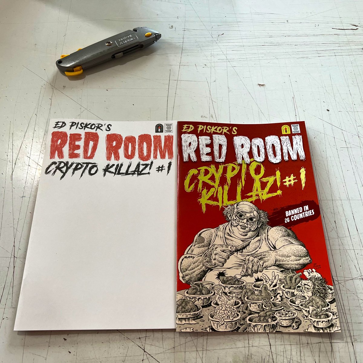 Fantagraphics on Twitter: "Red Room: Crypto Killaz #1 by @edpiskor is here! And yes, we made the ...