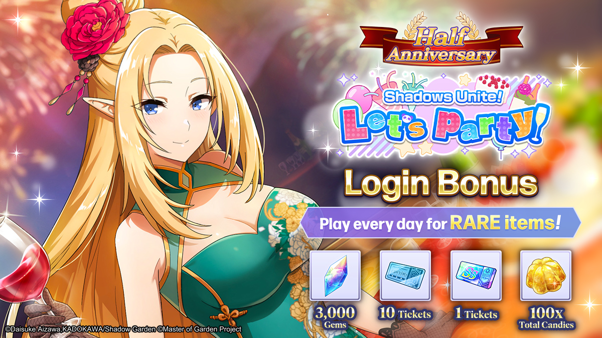 The Eminence in Shadow: Master of Garden on Twitter: "Yeah, I'm thinking it's party time 😎🎉 Join ...