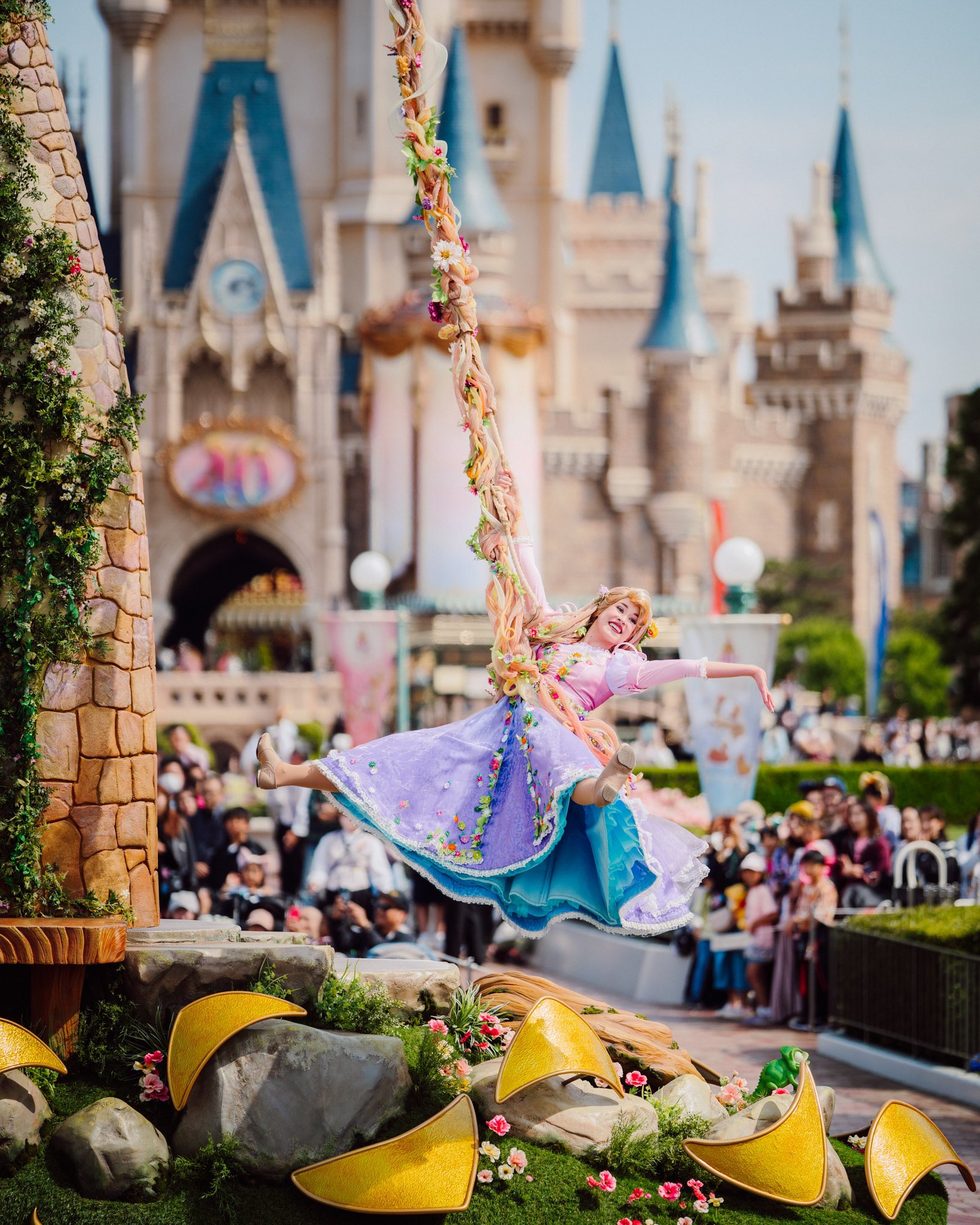 Rapunzel Disney World Parade