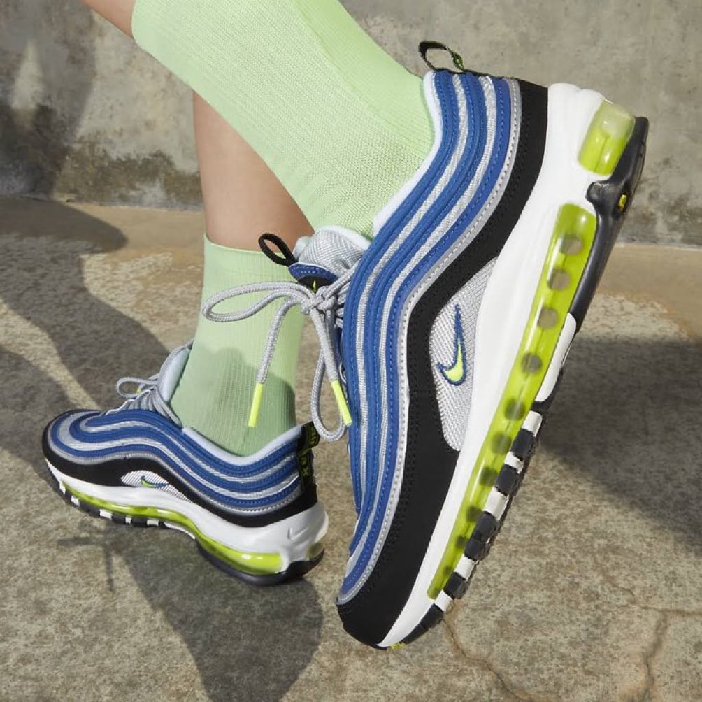JustFreshKicks on Twitter: "Nike Air Max 97 OG 'Atlantic Blue' on sale for $99.98 w/ code ...