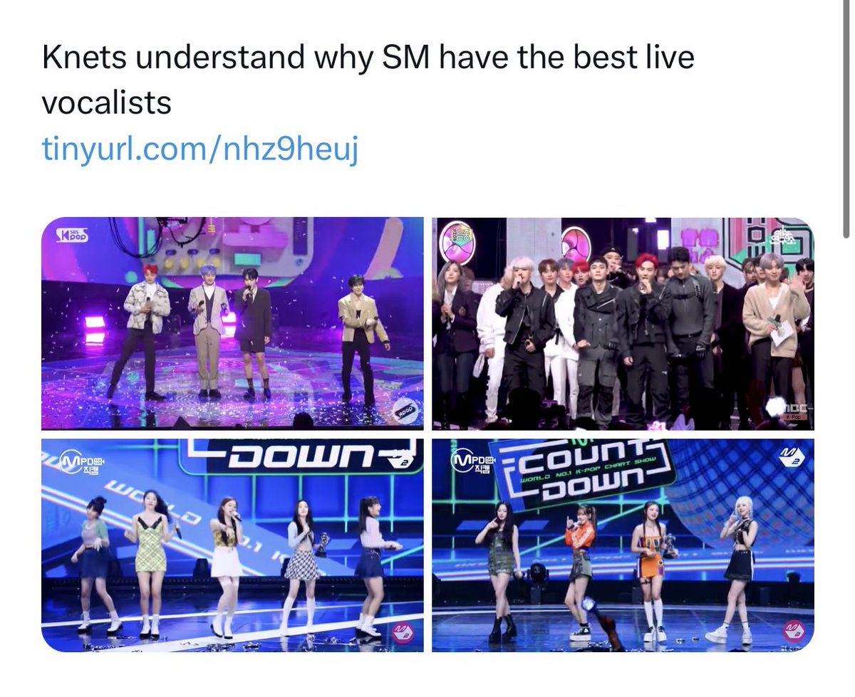 notpannchoa on Twitter: "[ notpannchoa ] Knets understand why SM have the best live vocalists"