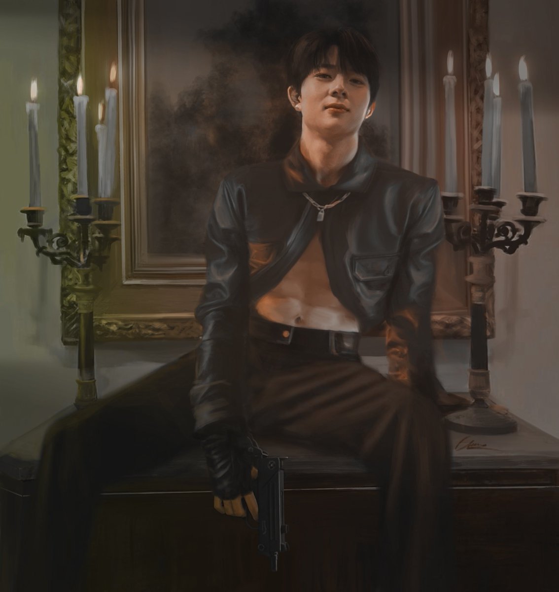 Nam on Twitter: "RT @U_N0T_ME: code name : no_mercy #NuNew @CwrNew #digitalart"