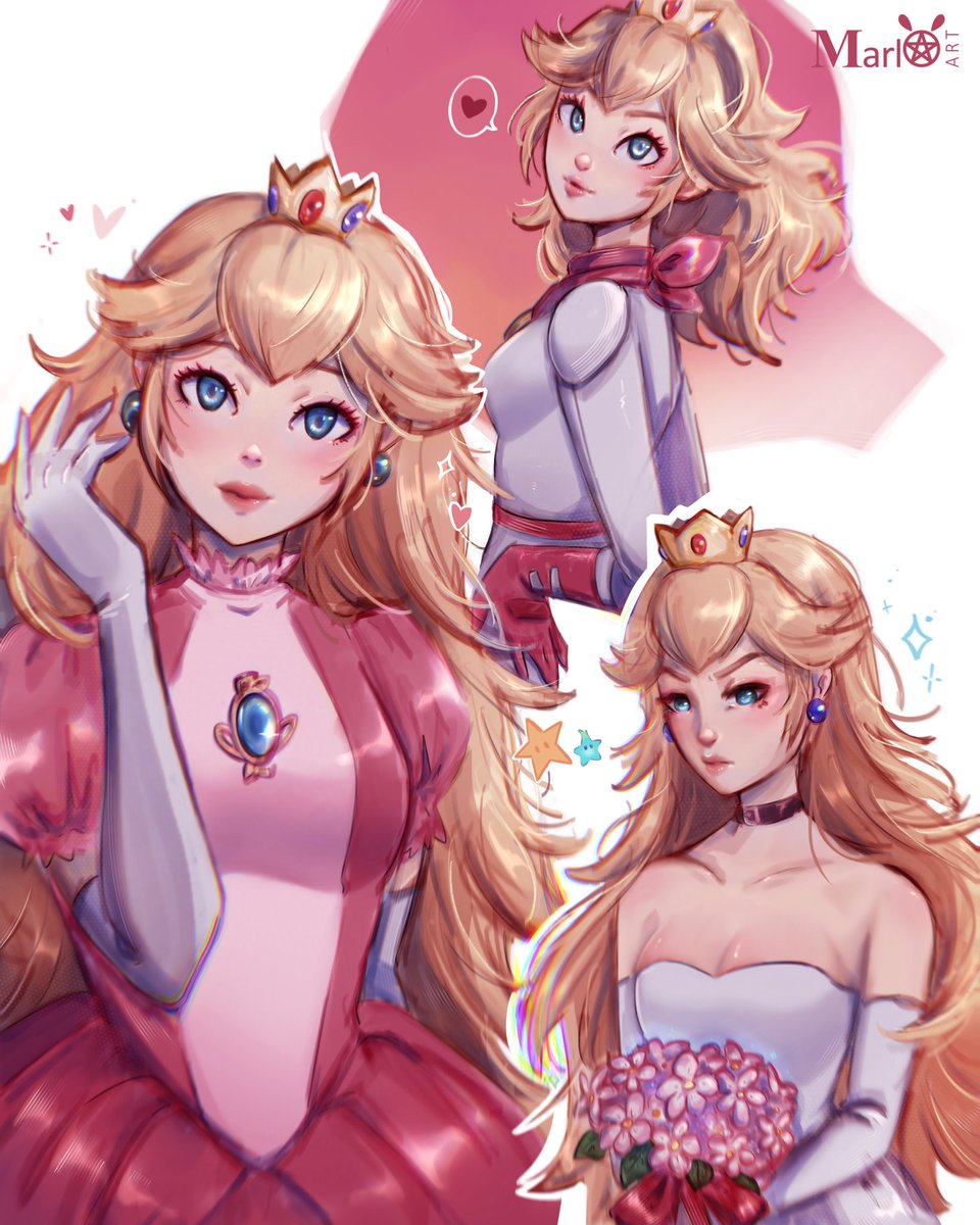 Marlo Art •. on Twitter: "More: Peaches peaches peaches~ 💖🎶 #PrincessPeach #SuperMarioBrosMovie ...