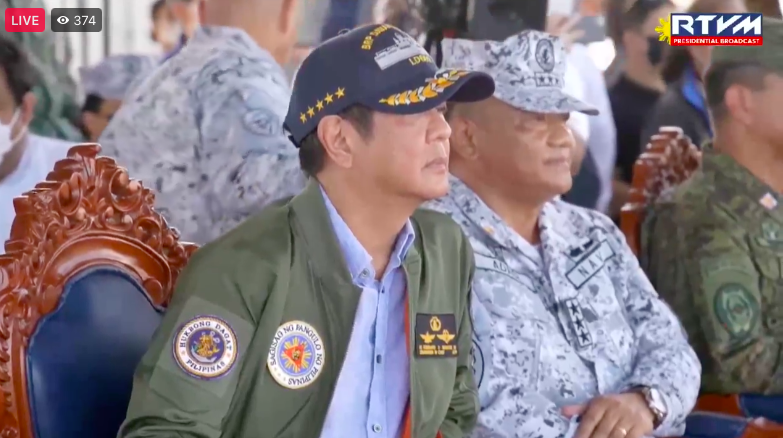 The Philippine Star on Twitter: "President Marcos witnesses the Philippine Navy’s capability ...
