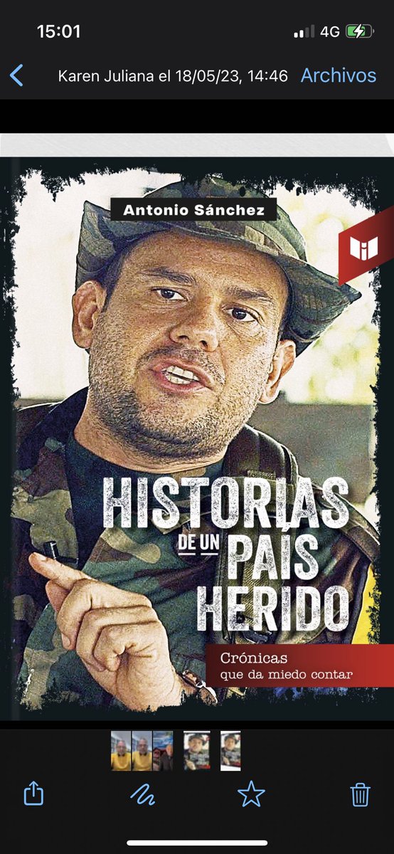 @tonsanjr on Twitter: "Esta historia está narrada en HISTORIAS DE UN PAÍS HERIDO: Crónicas que ...