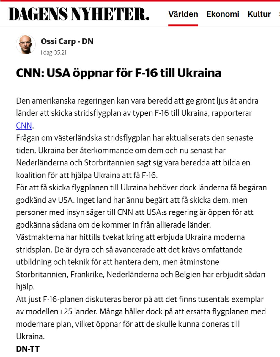 Jari Lairolahti on Twitter: "Äntligen, Den amerikanska regeringen kan vara beredd att ge grönt ...