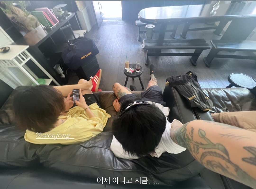 Lee Jongwon on Twitter: "230519 Lee Jongwon from his friend instastory "now, not yesterday" #이종원 ...