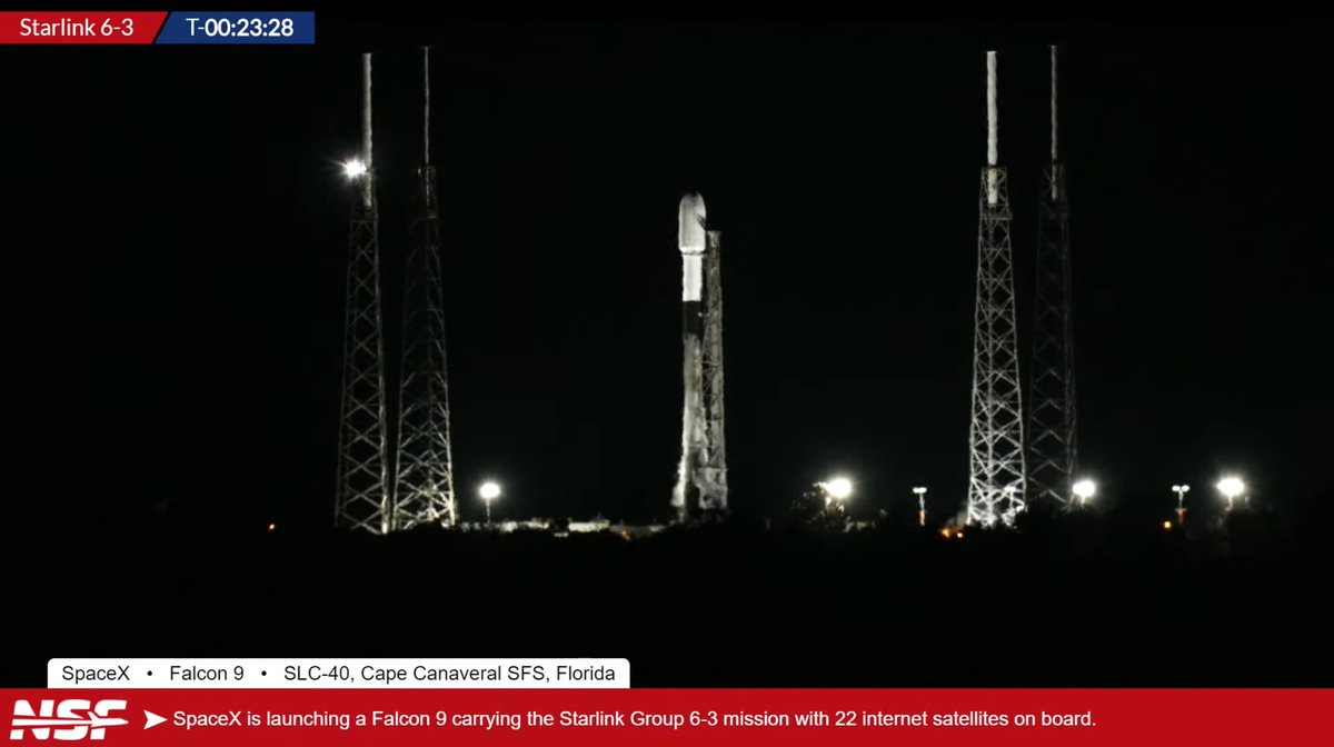 Chris Bergin Nsf On Twitter Spacex Falcon 9 Set To Launch With The