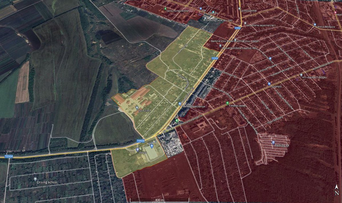 Kruku on Twitter: "Bachmut, efekt trafienia rosyjskiej bomby szybującej FAB-500M62 UMPK w ...