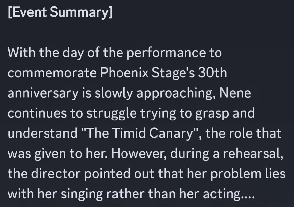 Project Sekai ENG (Unofficial) on Twitter: "[Event Summary]"