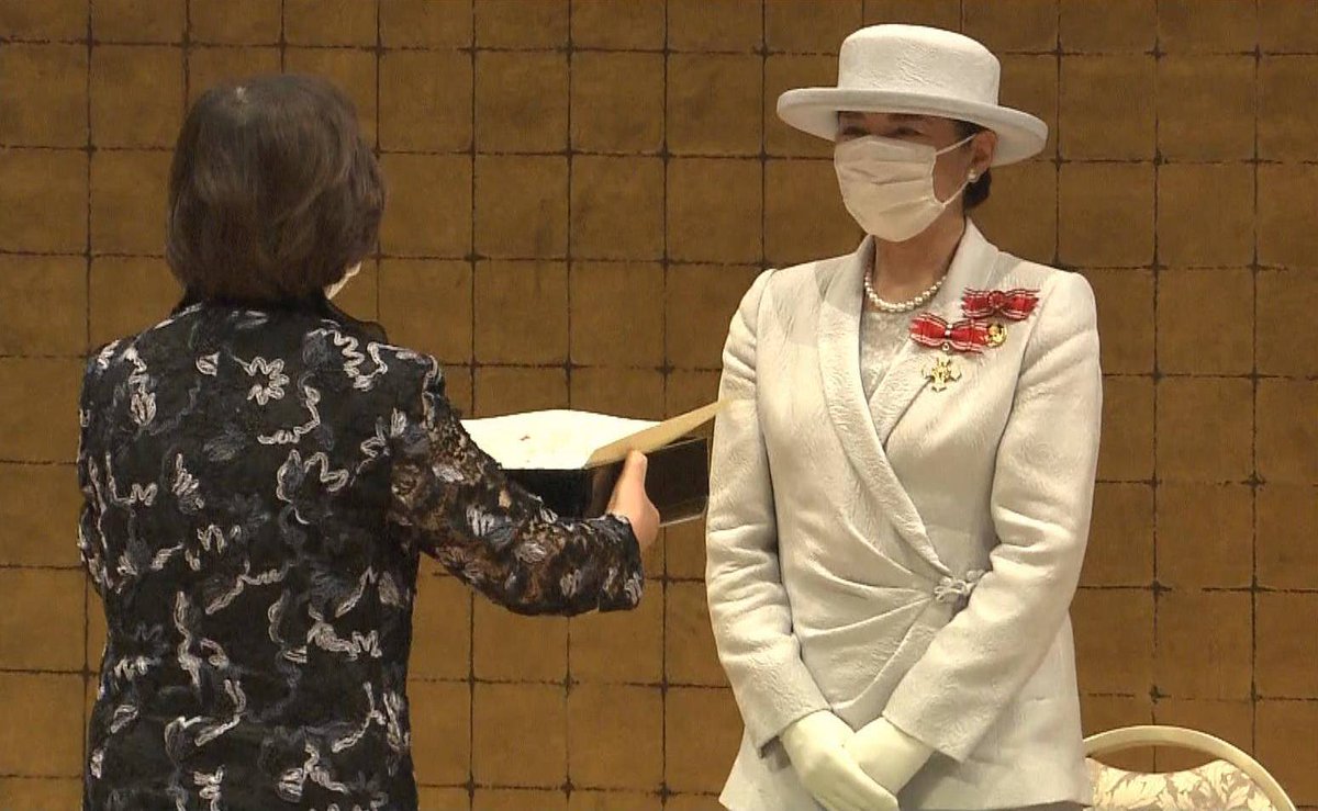 Prisma 😷 on Twitter: "May 18: Empress Masako attended the 2023 Japanese Red Cross Society ...
