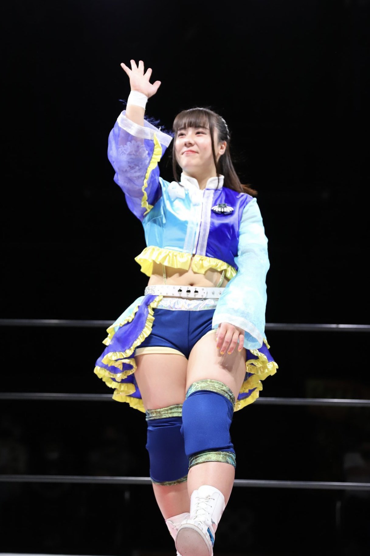 Actwresgirlz on Twitter: "Main Bout: Rookies Tournament Final CHIAKI vs Naho Champ Miku carried ...