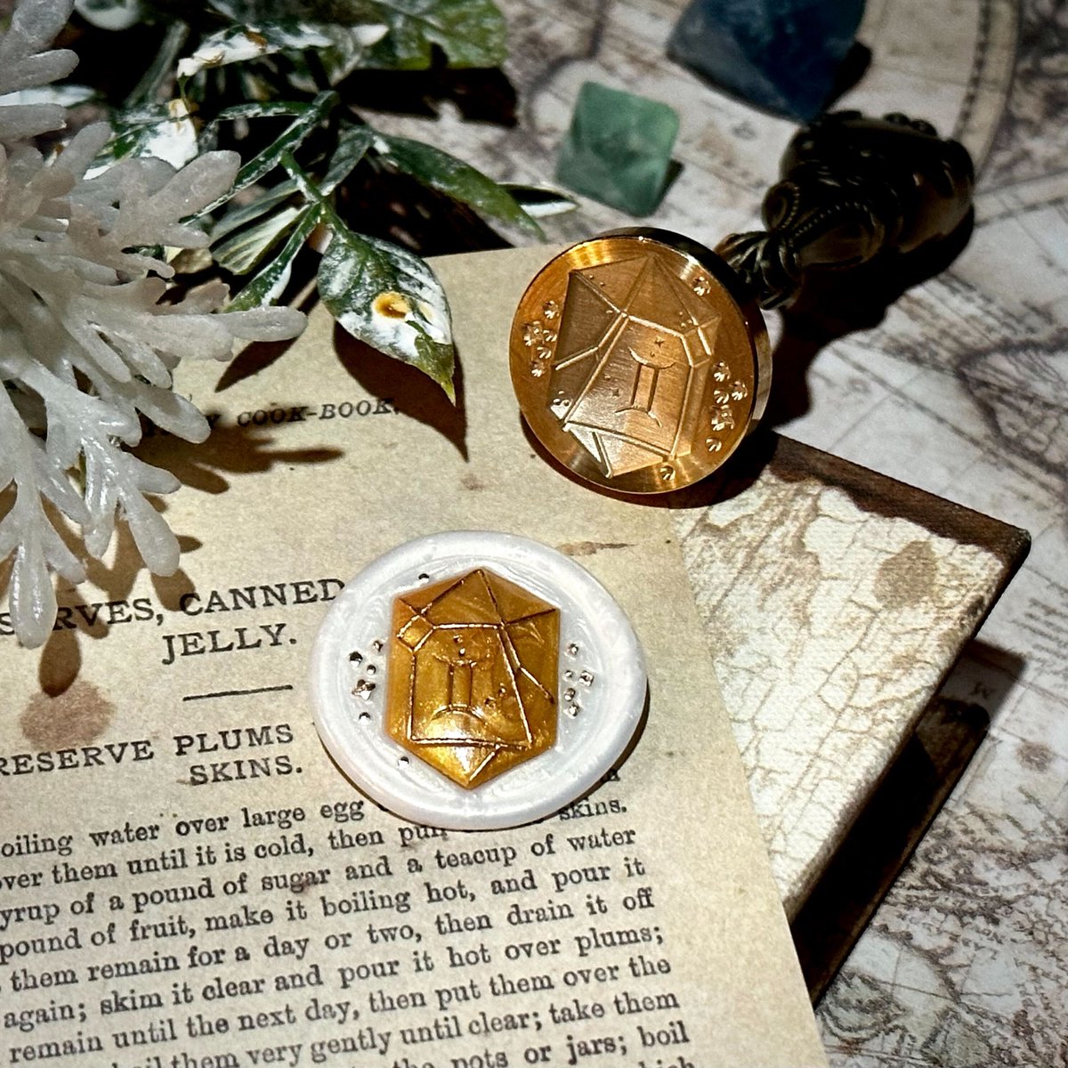 Fairy{note.} 魔法雑貨シーリングスタンプ専門店 フェアリーノート on Twitter: "双子座と結びつく星座石はトパーズ 宝石星座【双子座】と インペリアルトパーズの ...