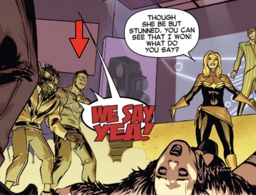 Where is Raf? 😂 Unbelievable! I had three cameos in Captain Marvel ...