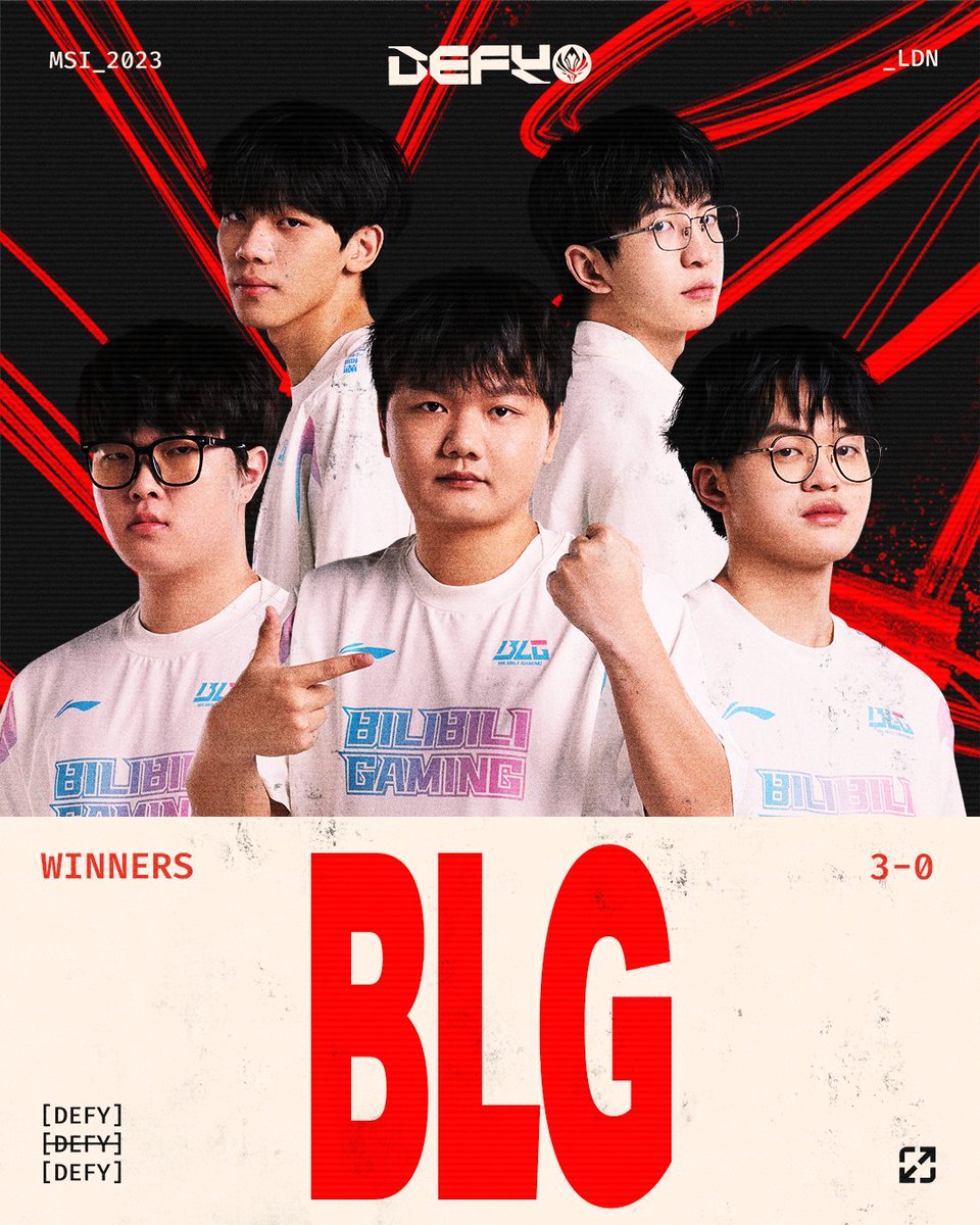 LPL on Twitter: "BLG with a clean 3-0 against the LCK Champion GEN! Their story continues!"